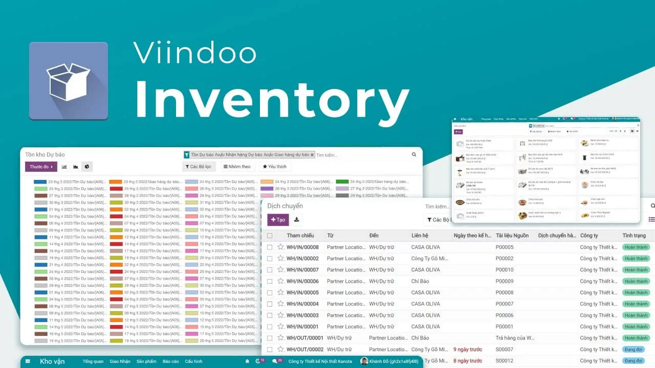 Viindoo Inventory - Giải pháp quản lý Kho & Chuỗi cung ứng
